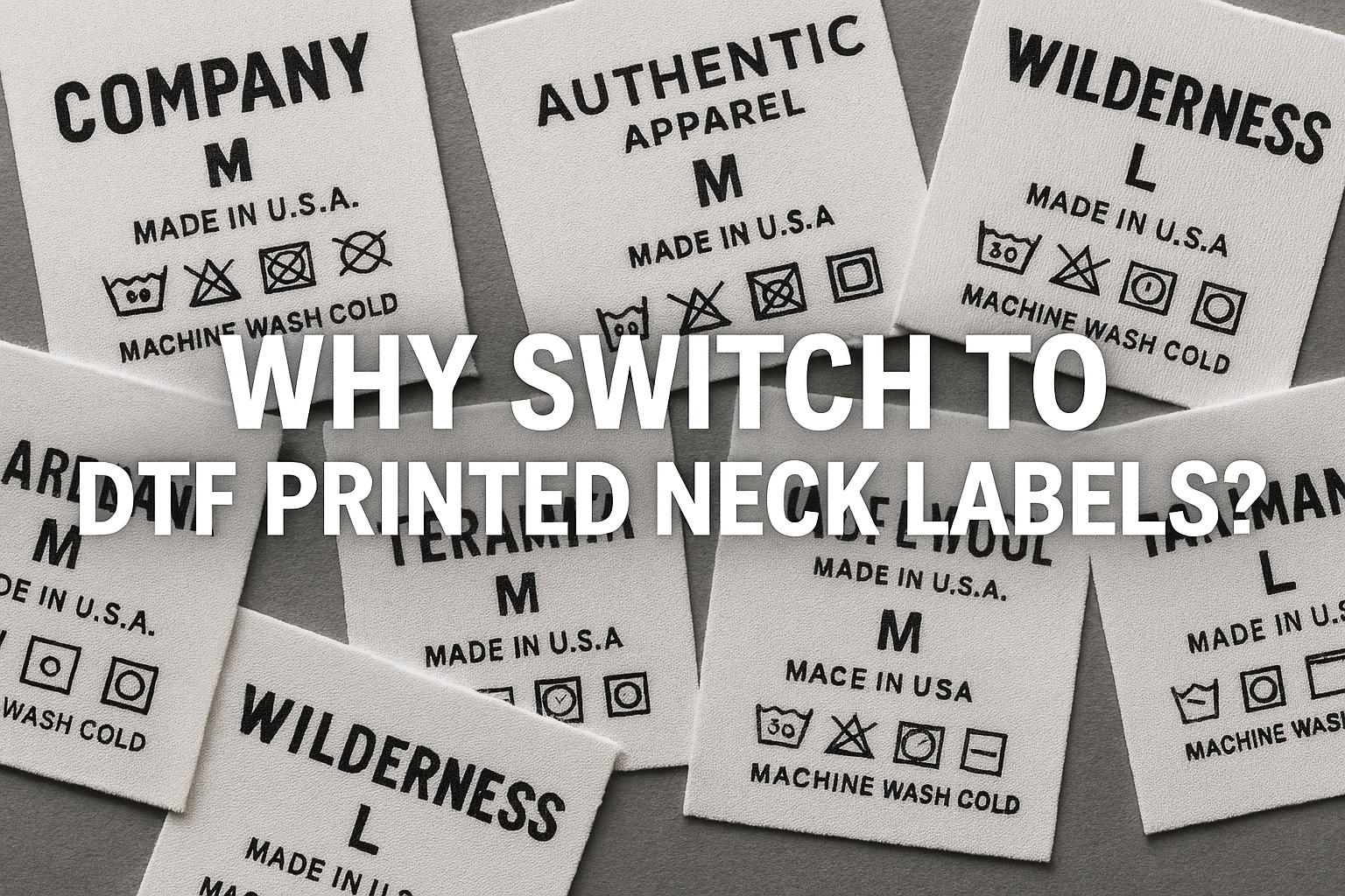 DTF Printed Neck Labels: Design & Optimization Guide | Vision Print ...
